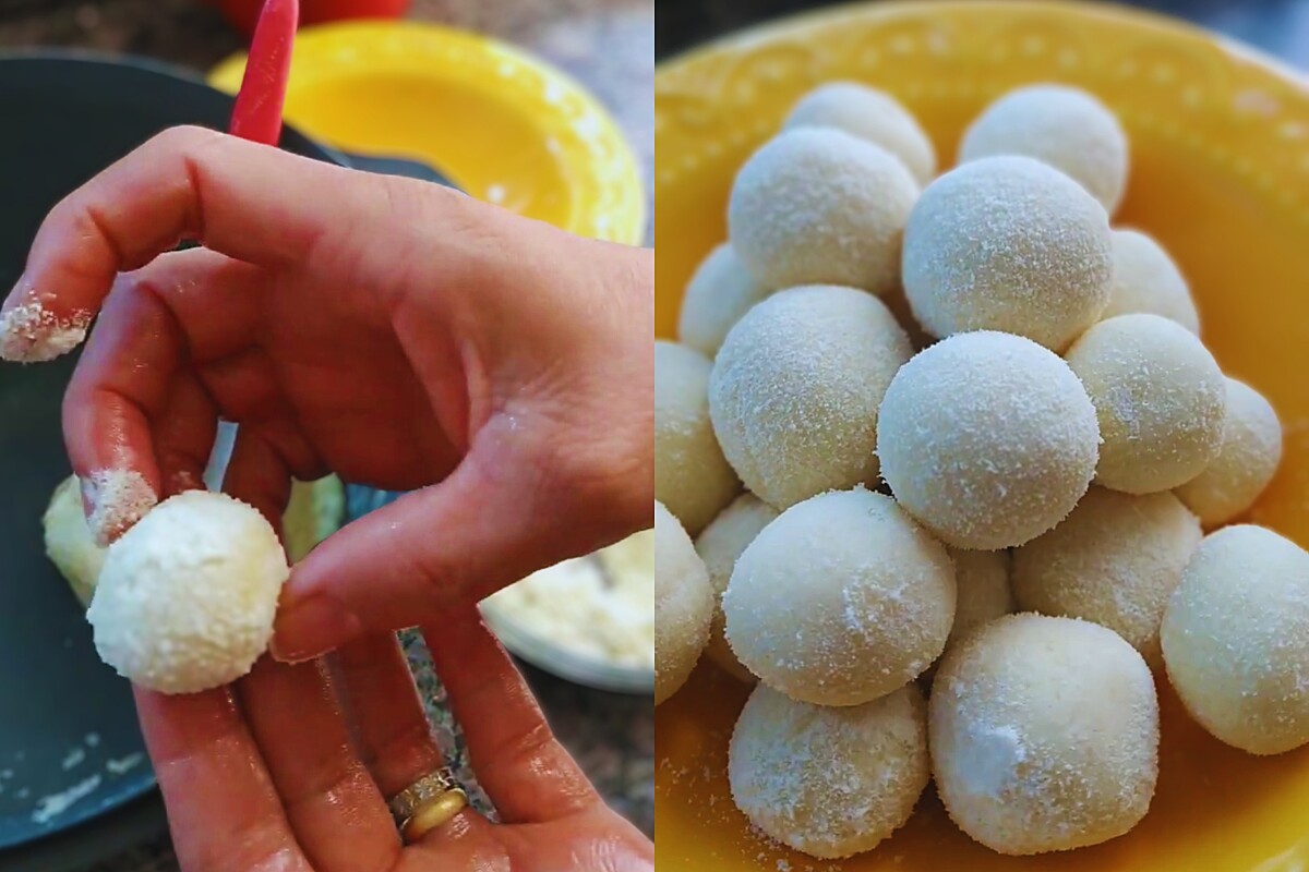 Beijinho perfeito! Aprenda a fazê-lo com apenas dois ingredientes