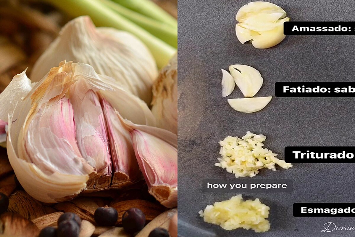 Como a forma que você corta o alho influi na potência e no sabor final ...