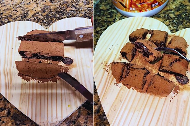 Trufas proteicas de whey e cacau - Muito sabor com apenas 3 ingredientes